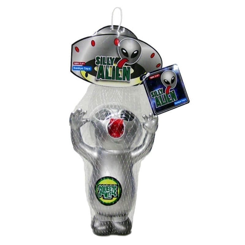 Zabawka interaktywna „Silly Alien” Srebrny ufoludek | JAPOKO